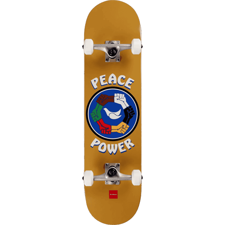 Shop chocolate skateboard complete peace power anderson 8.25 online ...